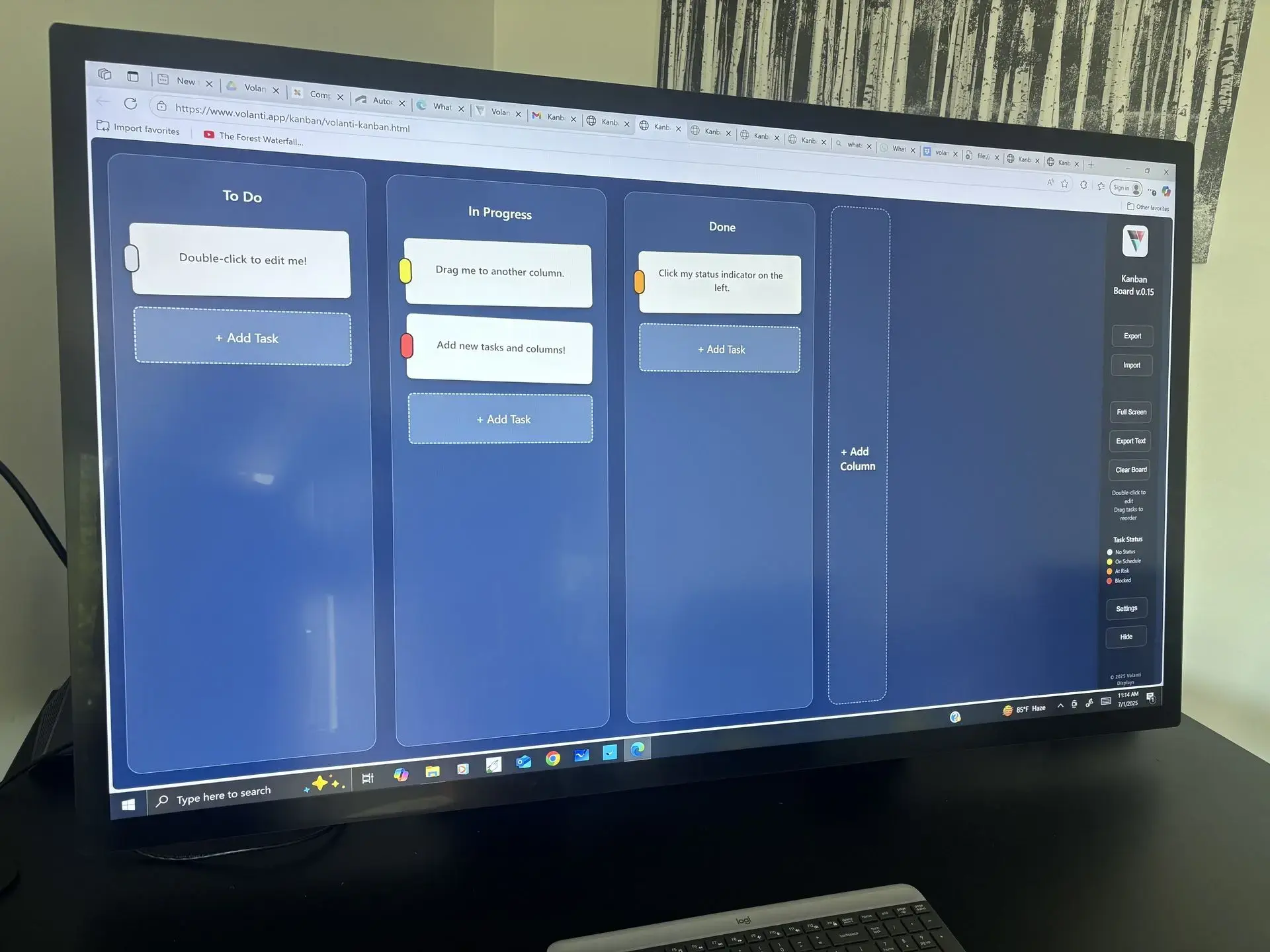 KanBan Board App | Volanti Displays